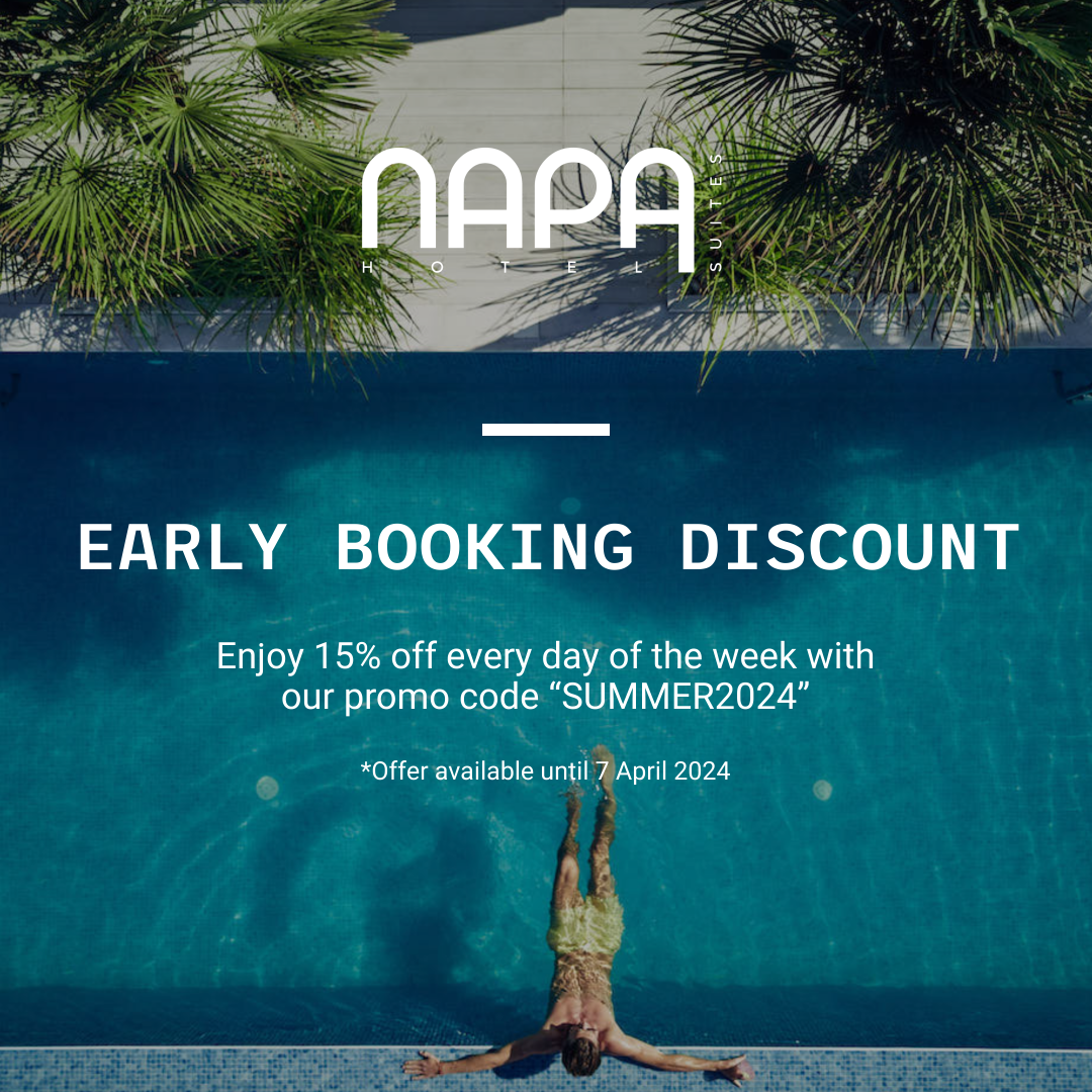 Offers & Room Packages | Hotel Napa Suites, Cyprus